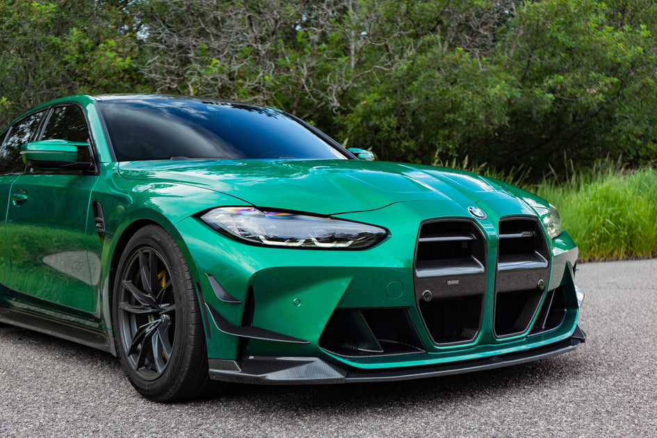 BMW M3 G80 MP style Carbon Fiber 3 Piece Lip – Nelson Racing Wheel