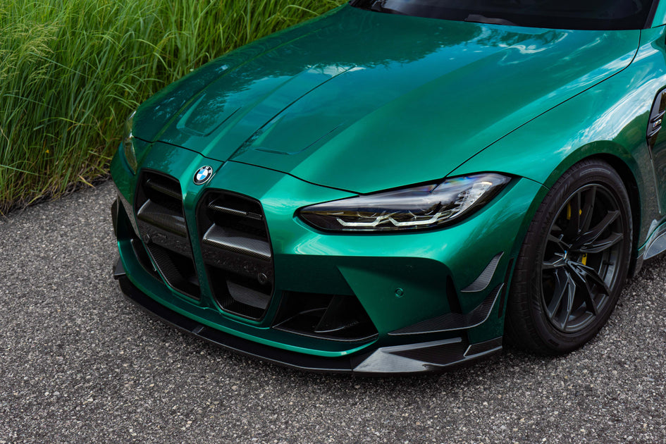 BMW M3 G80 MP style Carbon Fiber 3 Piece Lip – Nelson Racing Wheel