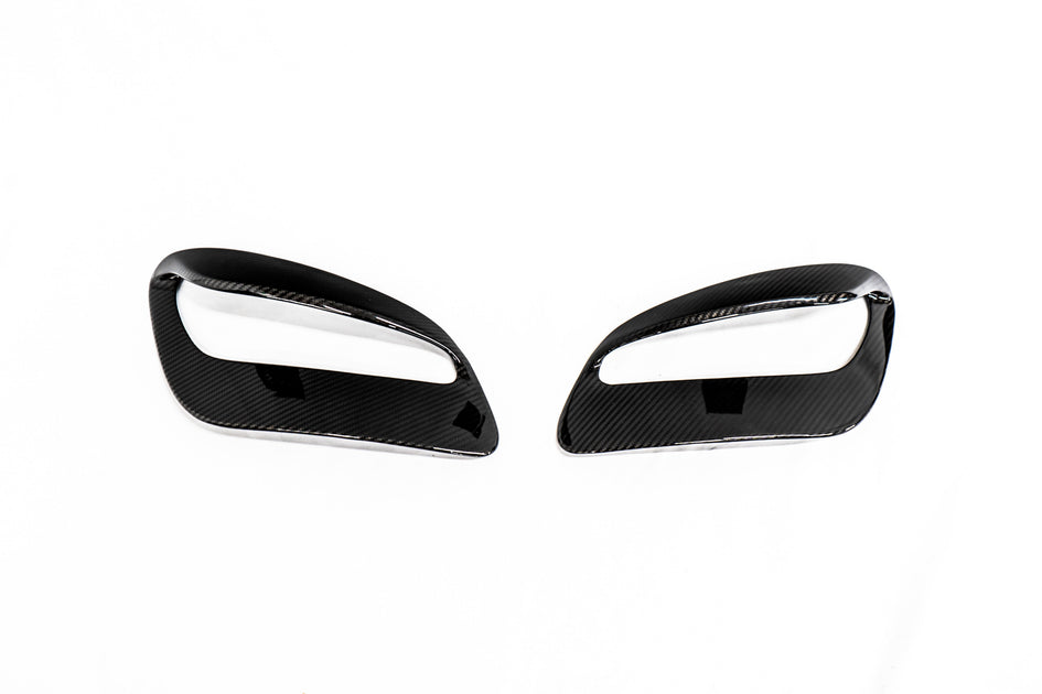 Porsche 911 turbo 992 carbon fiber side vents – Nelson Racing Wheel