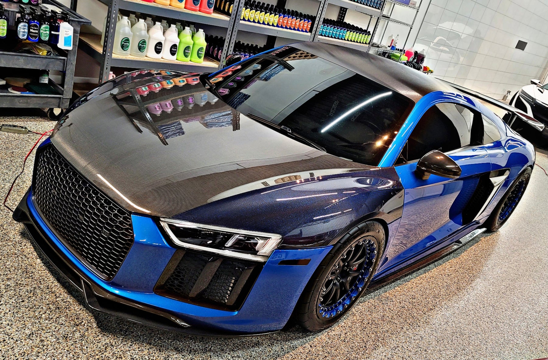 TruCarbon Audi R8 Hood Gen 2 : 2017 - Current – Nelson Racing Wheel