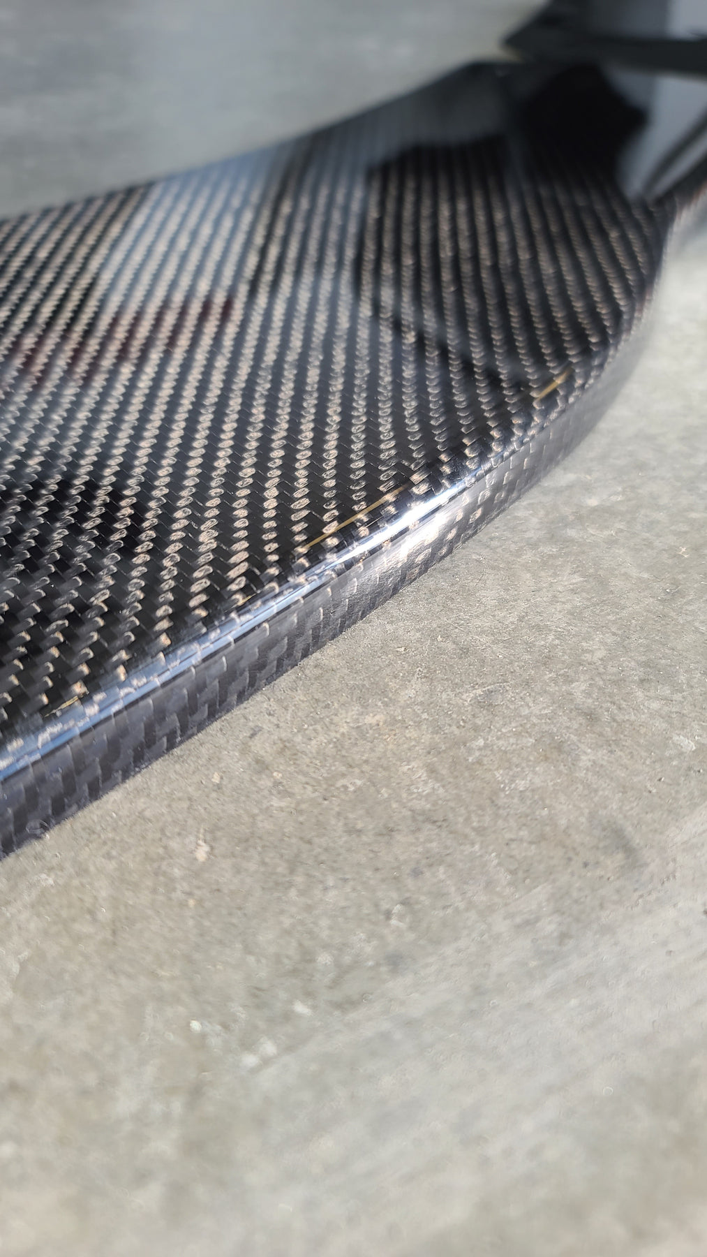 BMW E-Series E9X E8X Carbon Fiber Front Lip Splitter (Coupe/Sedan/Vert ...