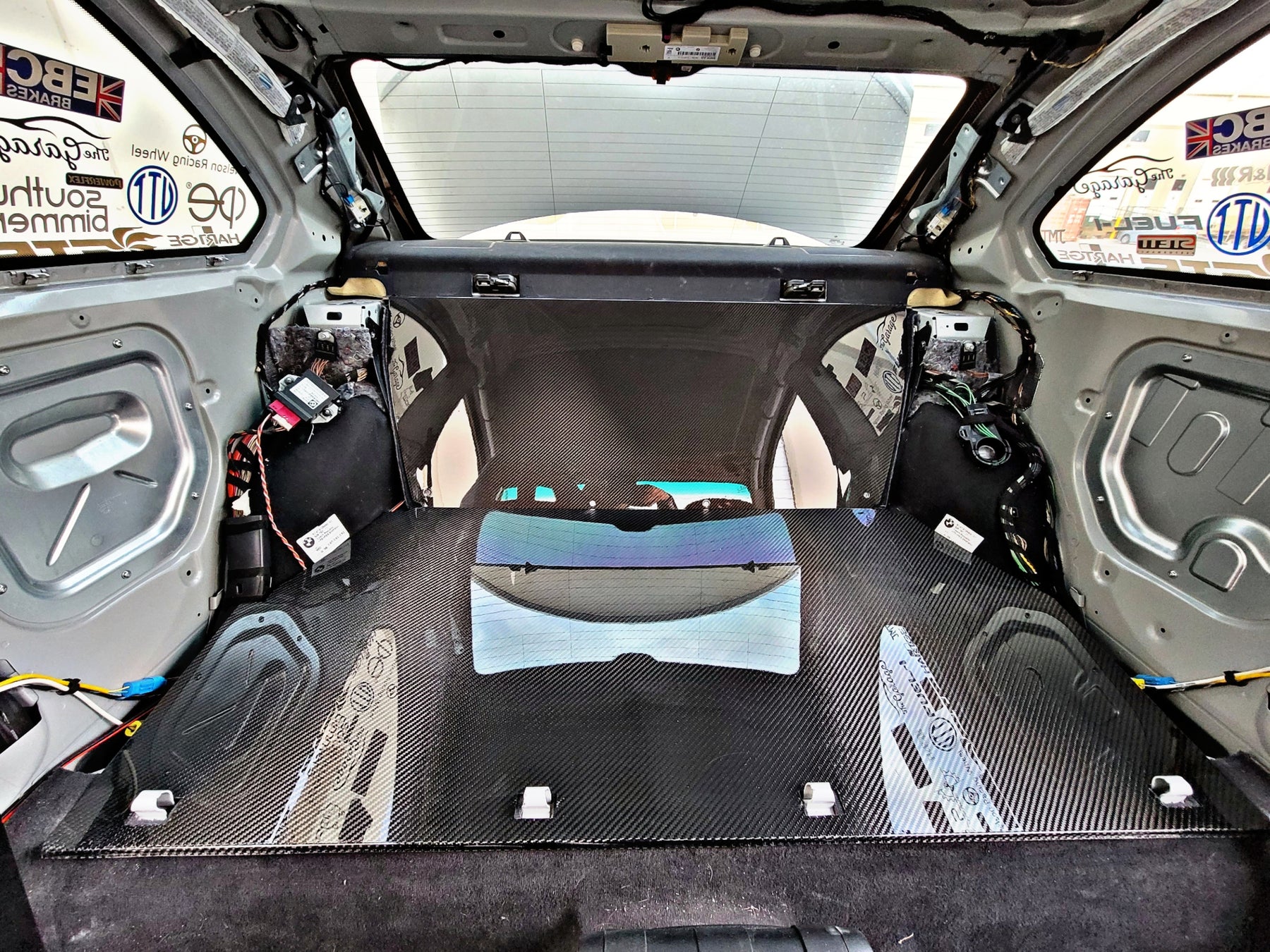 BMW 1-Series (135i/1M E82) Rear Seat Delete (Full Carbon Fiber ...