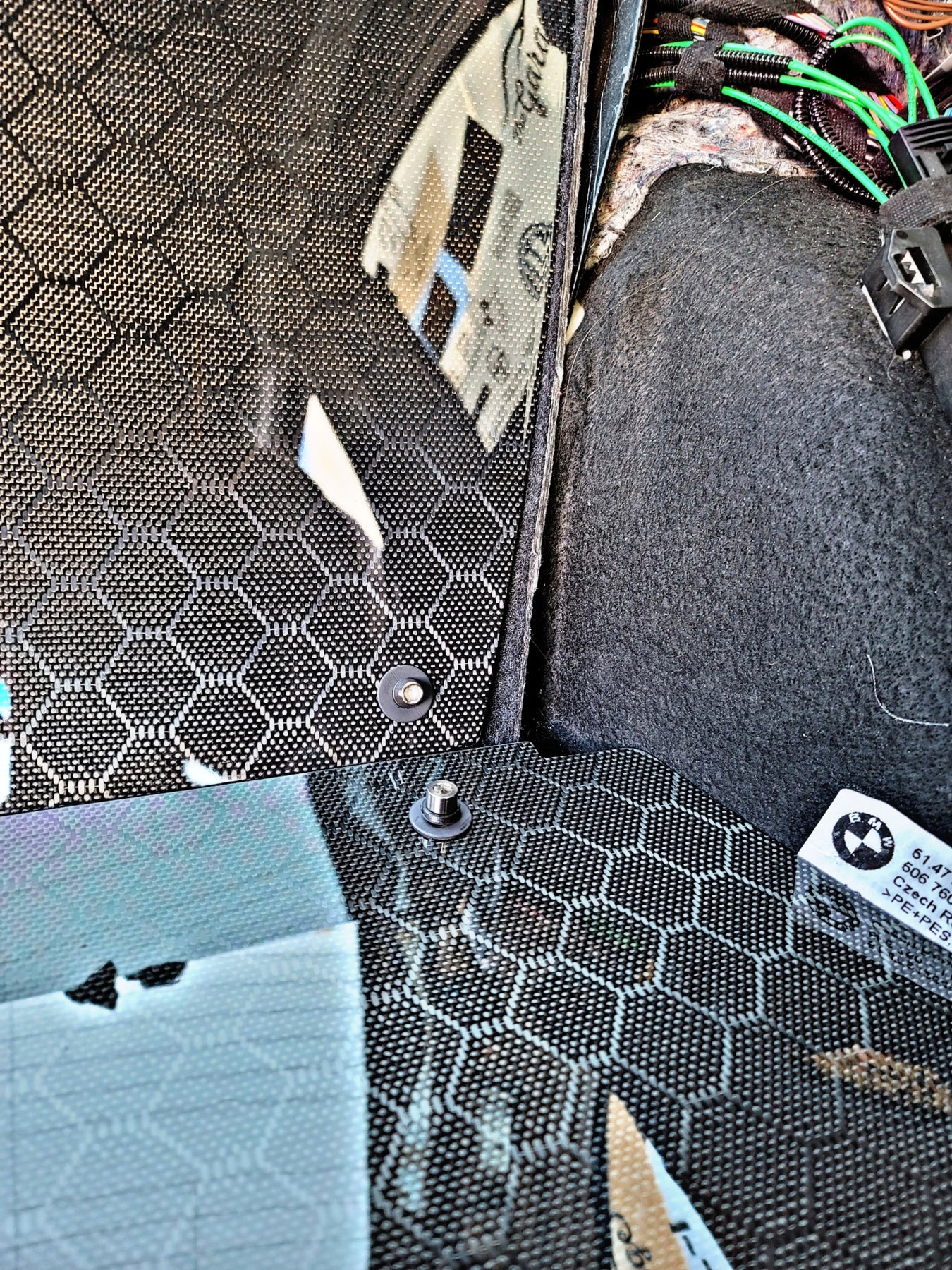 BMW 1-Series (135i/1M E82) Rear Seat Delete (Full Carbon Fiber ...