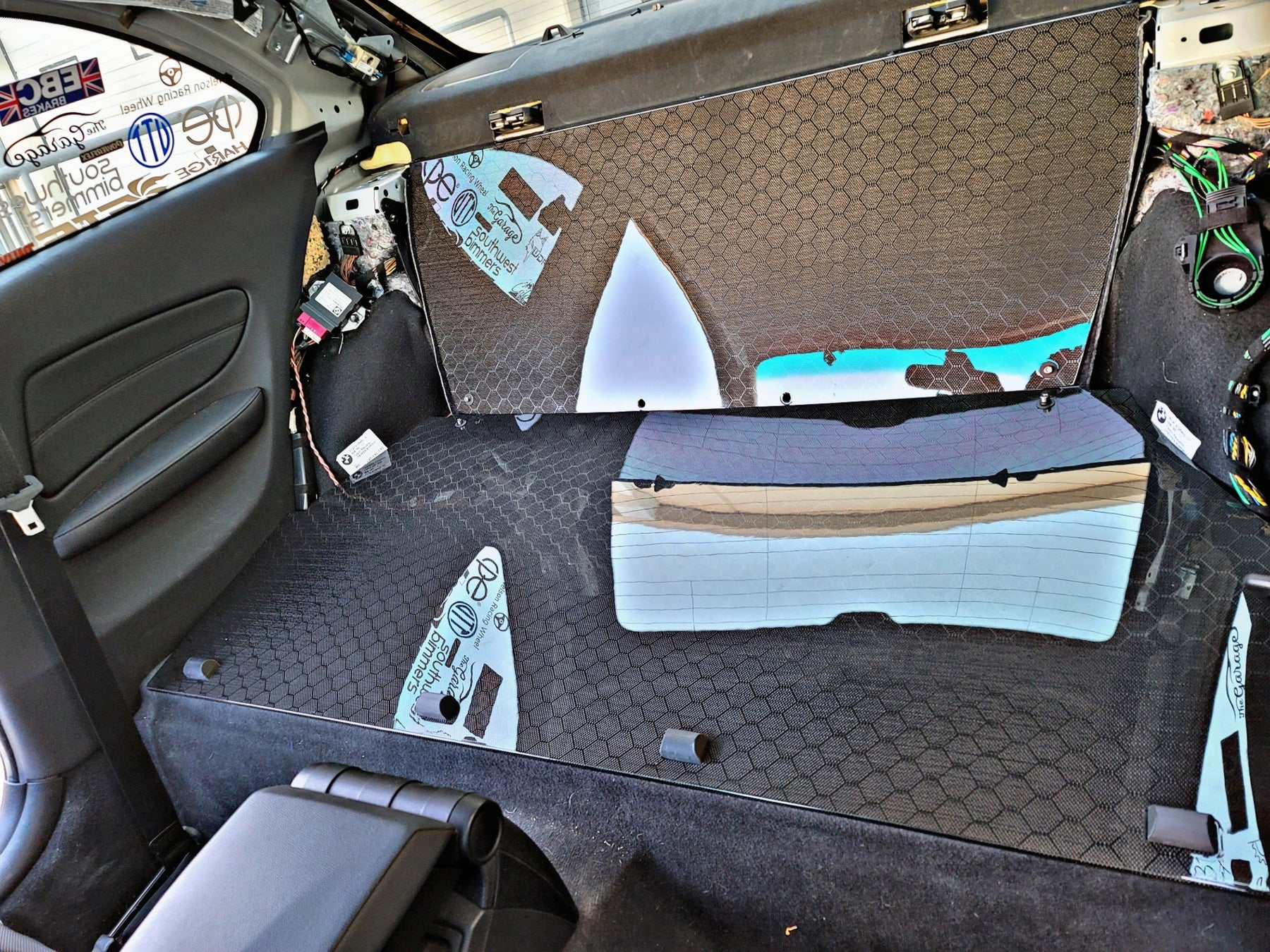 BMW 1-Series (135i/1M E82) Rear Seat Delete (Full Carbon Fiber ...